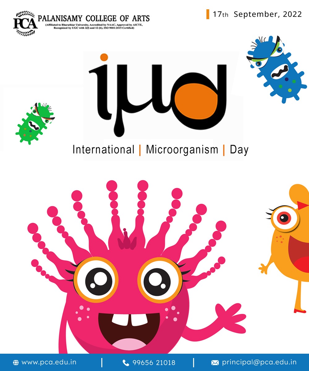 International Microorganism Day - Palanisamy College Of Arts